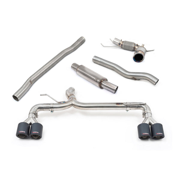 BMW M135i (F40) Venom Quad Exit Turbo Back M3 Style Race Box Delete Pe ...
